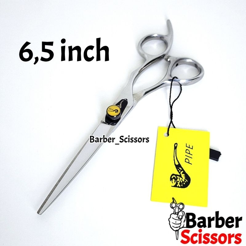Jual Gunting Rambut 6,5 inch Gunting Pipe Profesional Barber Scissors ...