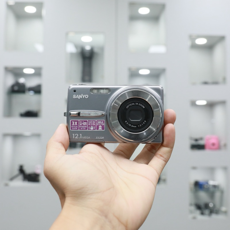 Jual Digicam Sanyo X1220 Silver | Shopee Indonesia