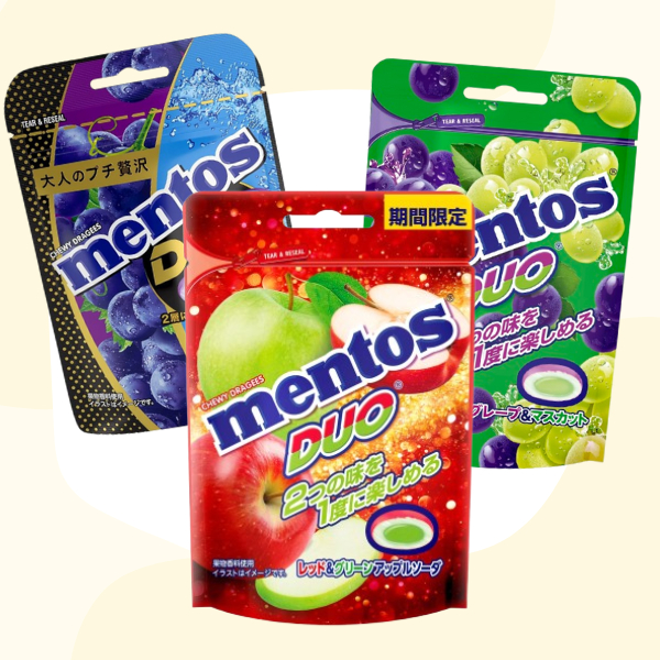 Jual KRACIE Mentos Duo Candy 45g | Shopee Indonesia