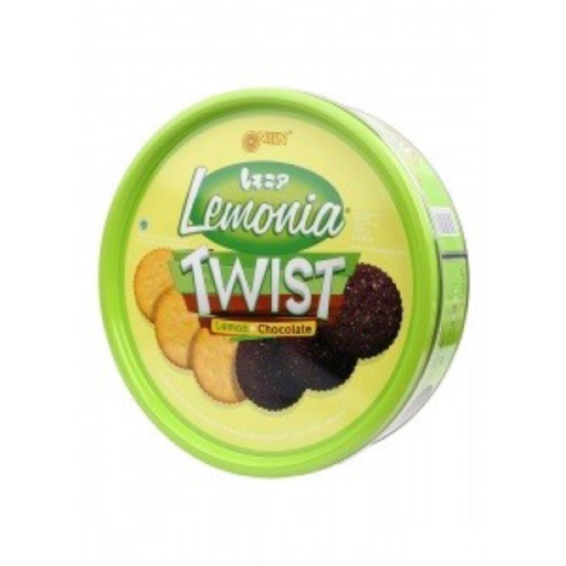 Jual Lemonia Twist Crackers Kaleng 360 gr | Shopee Indonesia