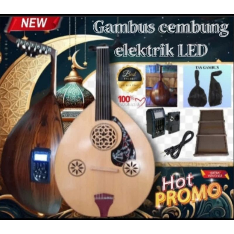Jual gitar gambus tradisional musik arab terlaris | Shopee Indonesia