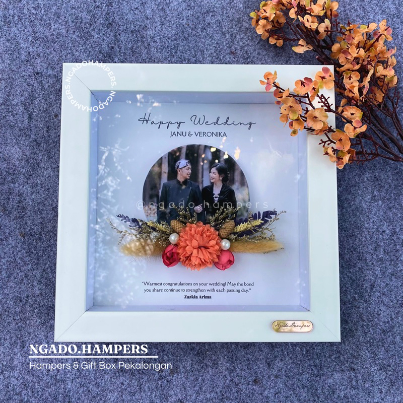 Jual [Maharani Frame] Kado Pernihakan Wedding Anniversary Birthday ...