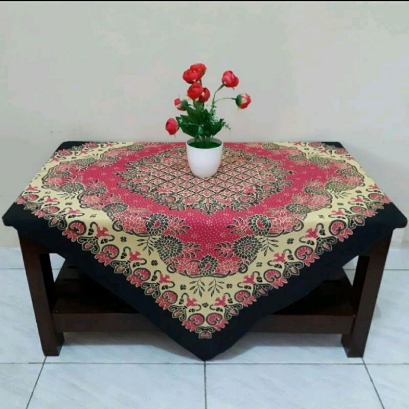 Jual Taplak Meja Batik Aesthetic Motif Titik | Shopee Indonesia