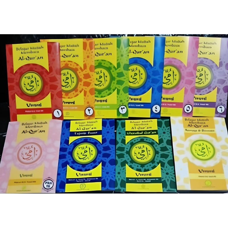 Jual buku ummi 1set untuk belajar mudah membaca al-qur'an dengan metode ...