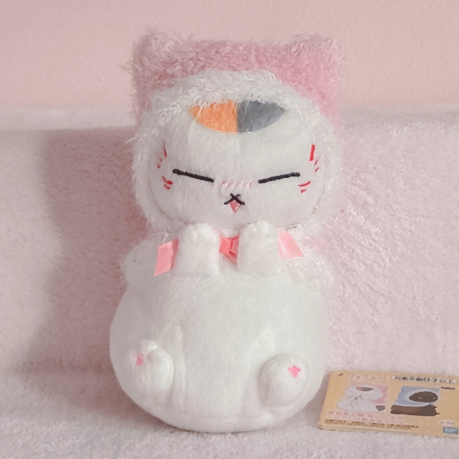 Jual Boneka Natsume Yuujinchou Madara Nyanko-sensei Cat Pink Coat ...