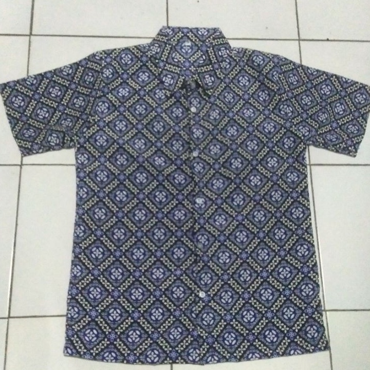 Jual SERAGAM BATIK SMA SMK BAJU BATIK SEKOLAH | Shopee Indonesia