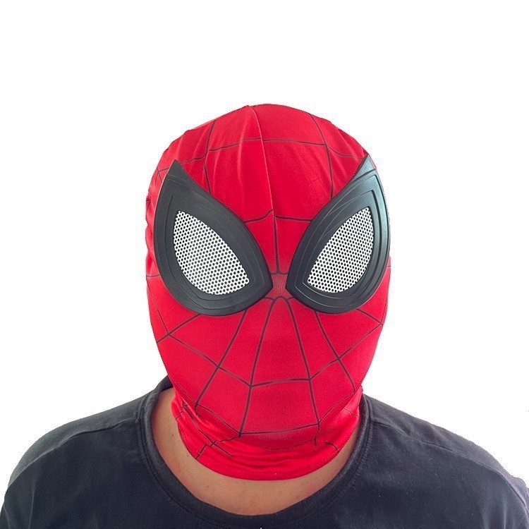 Jual topeng spiderman kain masker kain spiderman kostum spiderman ...