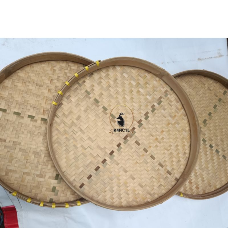 Jual tampah / Tampah khas Blitar / Tampah bambu / Alat pembersih beras ...