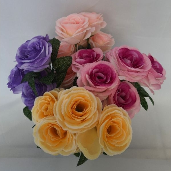 Jual BUNGA MAWAR ROSE TROPIS X6/ROSE TROPIS CABANG 6/BUNGA MAWAR ...