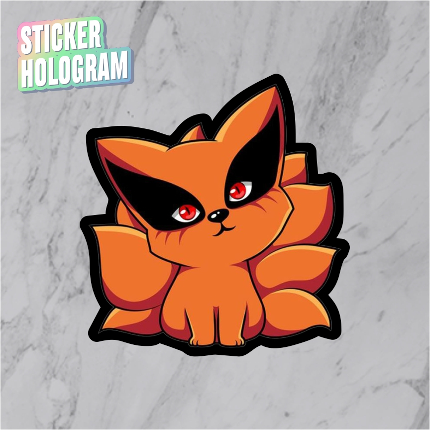 Jual Sticker Chibi Kurama Kyubi Lucu 5cm OCNRT6 Anti Air Untuk Motor ...