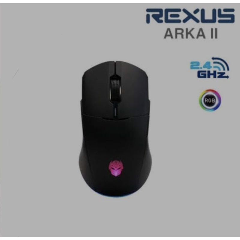 Jual Rexus Arka II RX-107 Mouse Gaming WirelessDual Connection ...