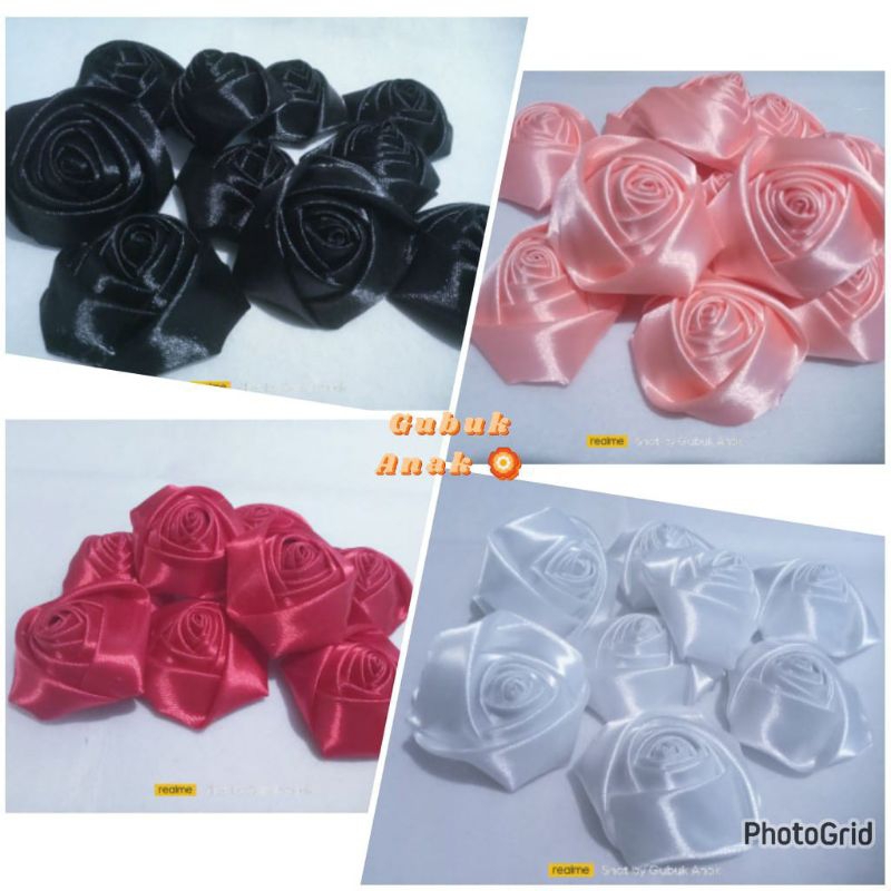 Jual Aplikasi Rosebud Satin Mawar Kuncup Hiasan Seserahan Parcel Bros ...