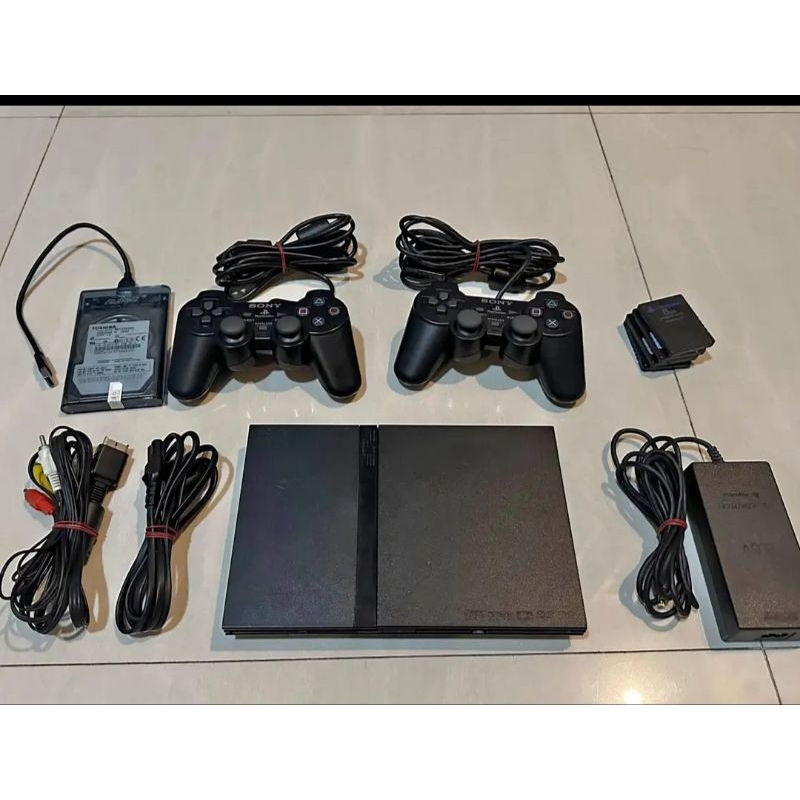 Jual PS2SLIM/FAT (HANYA PS) HARDIS SECOND Sudah MATRIX (TINGGAL PASANG ...