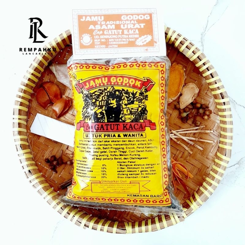 Jual (RL) JAMU GODOK ASAM URAT CAP GATOT KACA | Shopee Indonesia