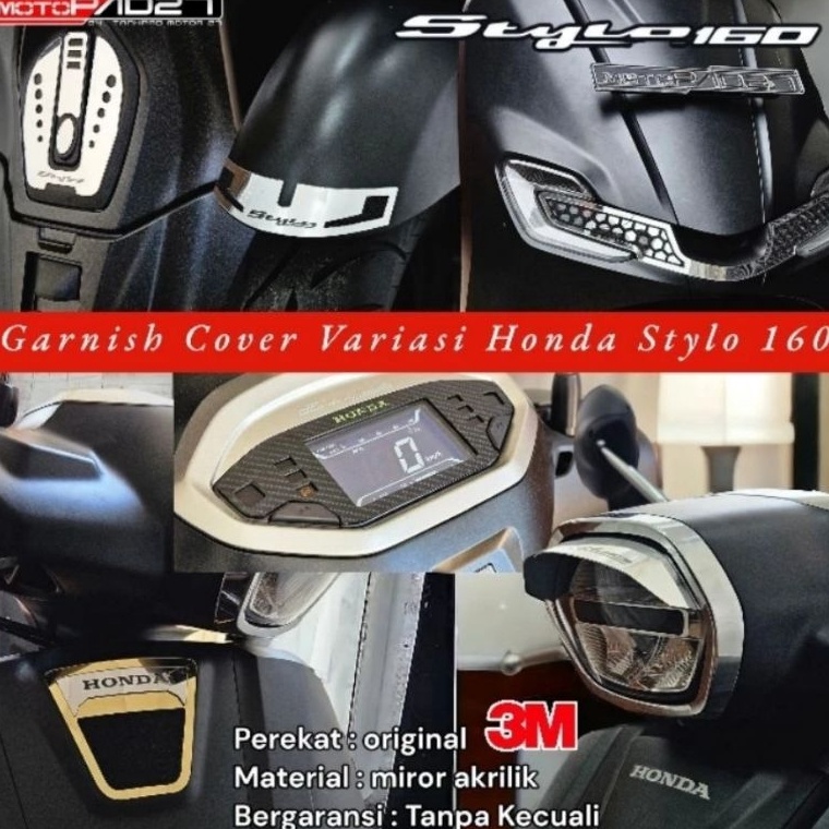 Jual RECOMENDED MOTOPAD27 garnish HONDA STYLO 16 lengkap | Shopee Indonesia