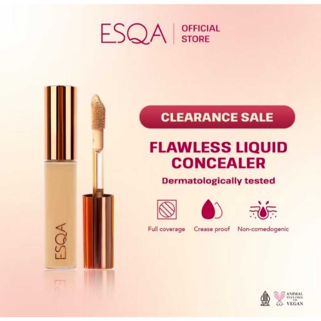 Jual [[5GR]] ESQA FLAWLESS LIQUID CONCEALER 5GR | Shopee Indonesia