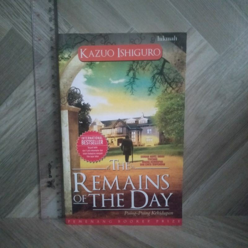 Jual NOVEL ORIGINAL The Remains Of The Day By Kazuo Ishiguro | Shopee Indonesia