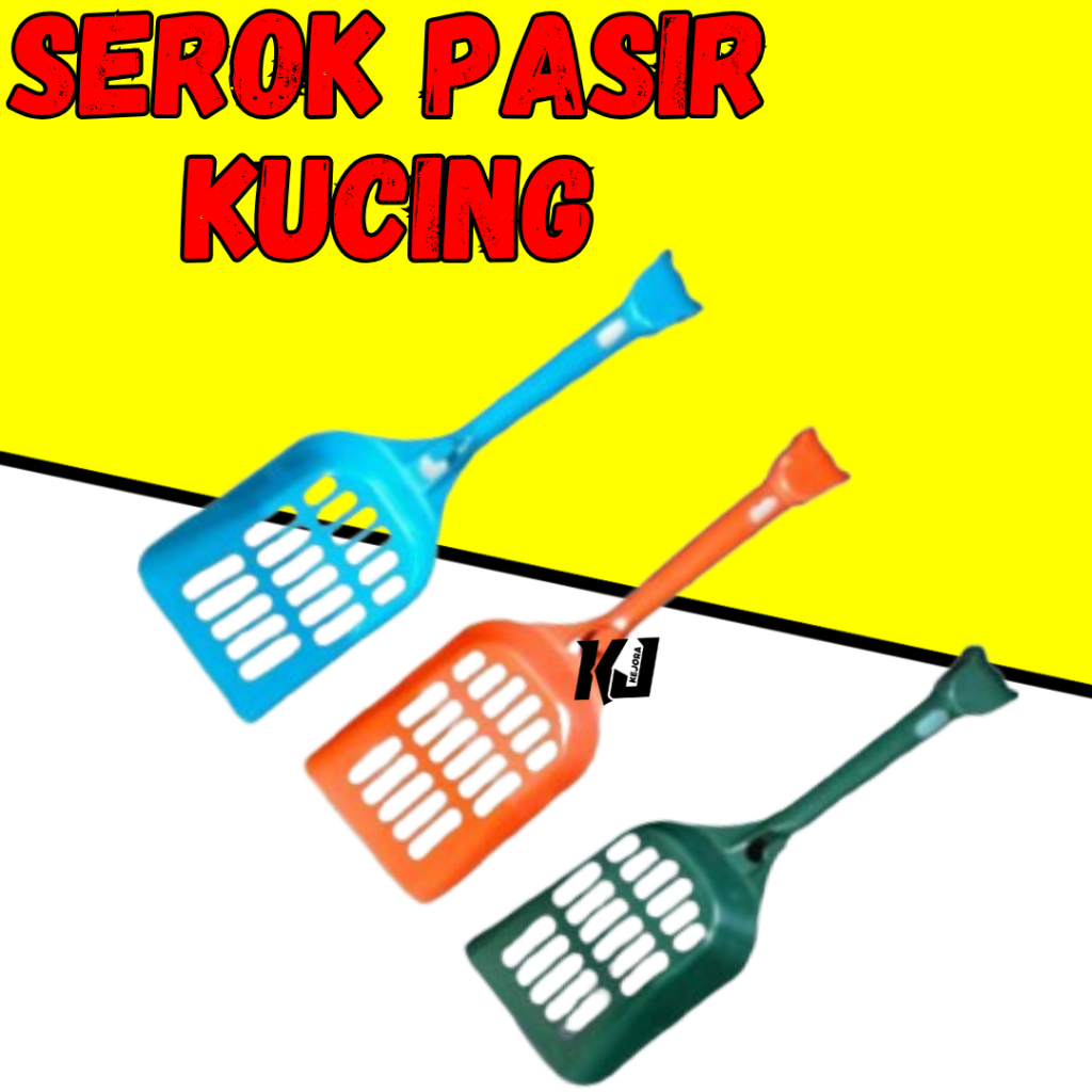 Jual Serok Pasir Kucing Berkualitas Tinggi dengan Desain Elegan ...