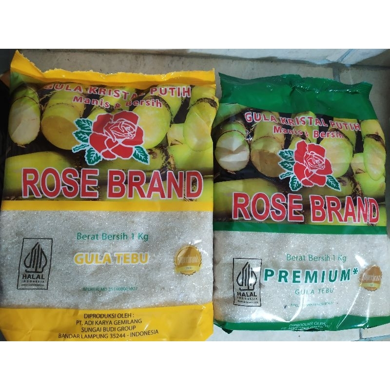 Jual Gula Rose Brand 1kg / Gula pasir | Shopee Indonesia