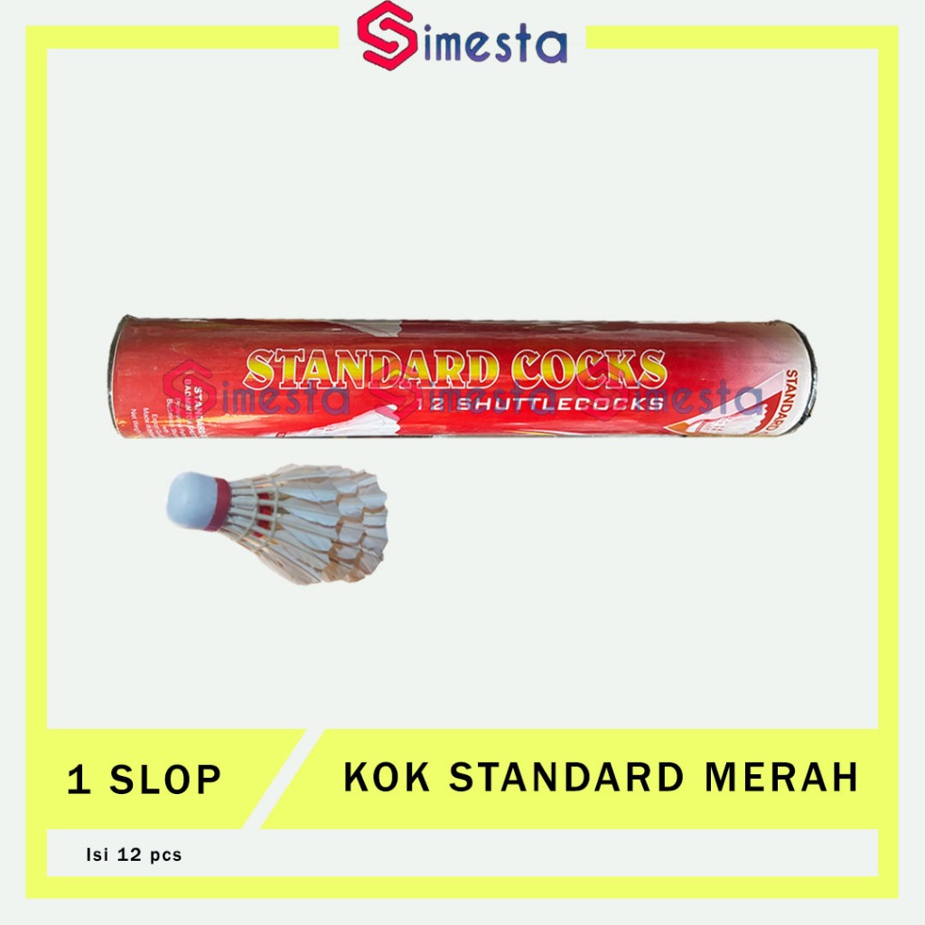 Jual Shuttlecock Standard Merah Kok Dewasa Kok Murah | Shopee Indonesia