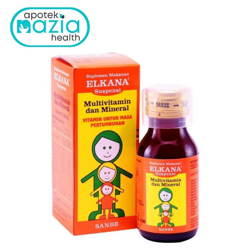 Jual ELKANA SYRUP 60 ML | Multivitamin | Shopee Indonesia