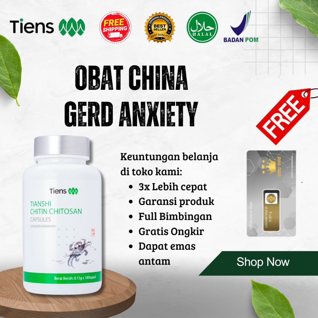 Jual FITOFARMAKA CHINA ASAM LAMBUNG ANXIETY - OBAT CHINA GERD ANXIETY ...
