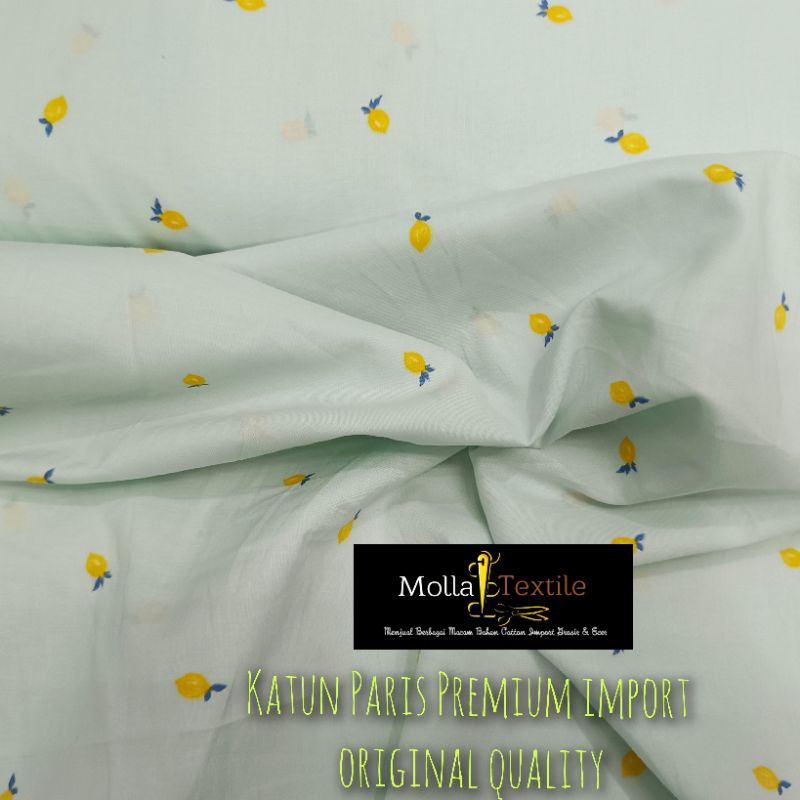 Jual Kain Katun Paris Premium Import Original | Shopee Indonesia