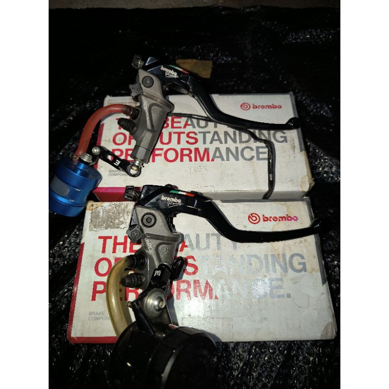 Jual Master rem Brembo RCS 15 cc corsacorta Fullset breket tabung ...