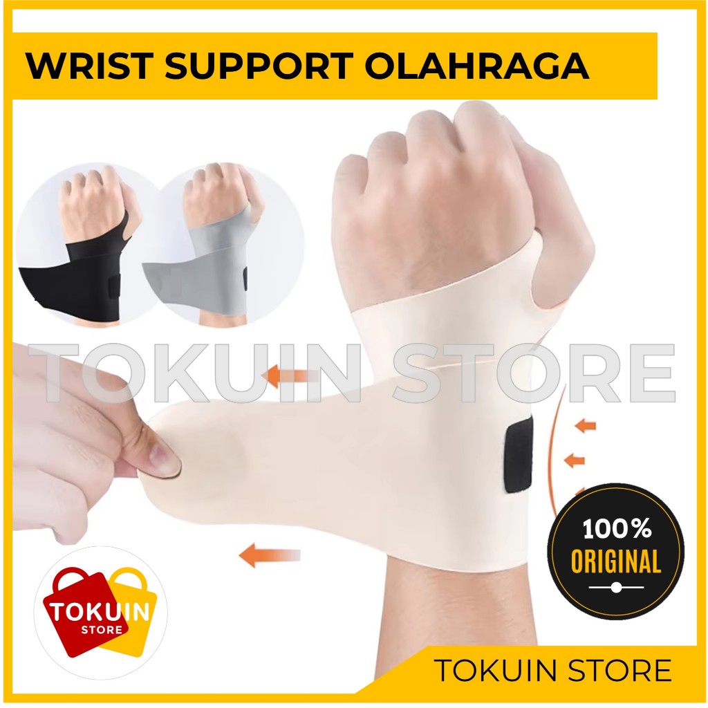 Jual Wrist Support Band Hand Strap Deker Splint Wrap Support ...