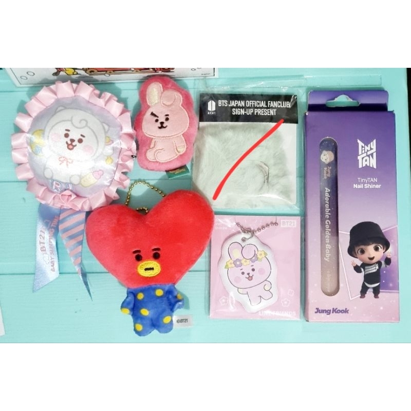 Jual Official merch BT21 BTS Cooky Tata RJ Shooky | Shopee Indonesia