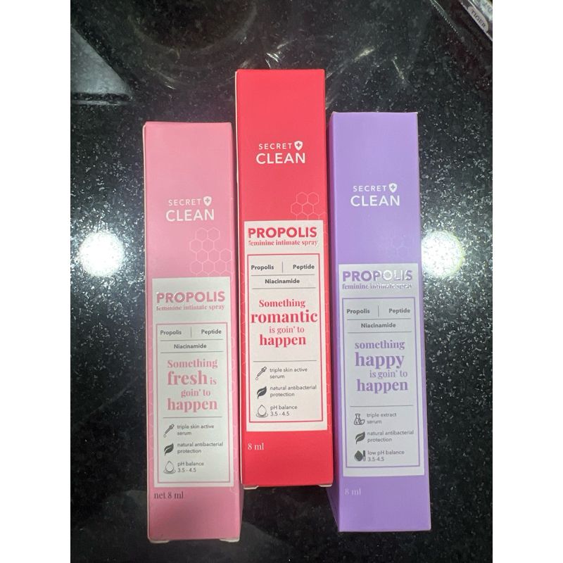 Jual Secret Clean Propolis Feminine Intimate Spray 8ml | Shopee Indonesia