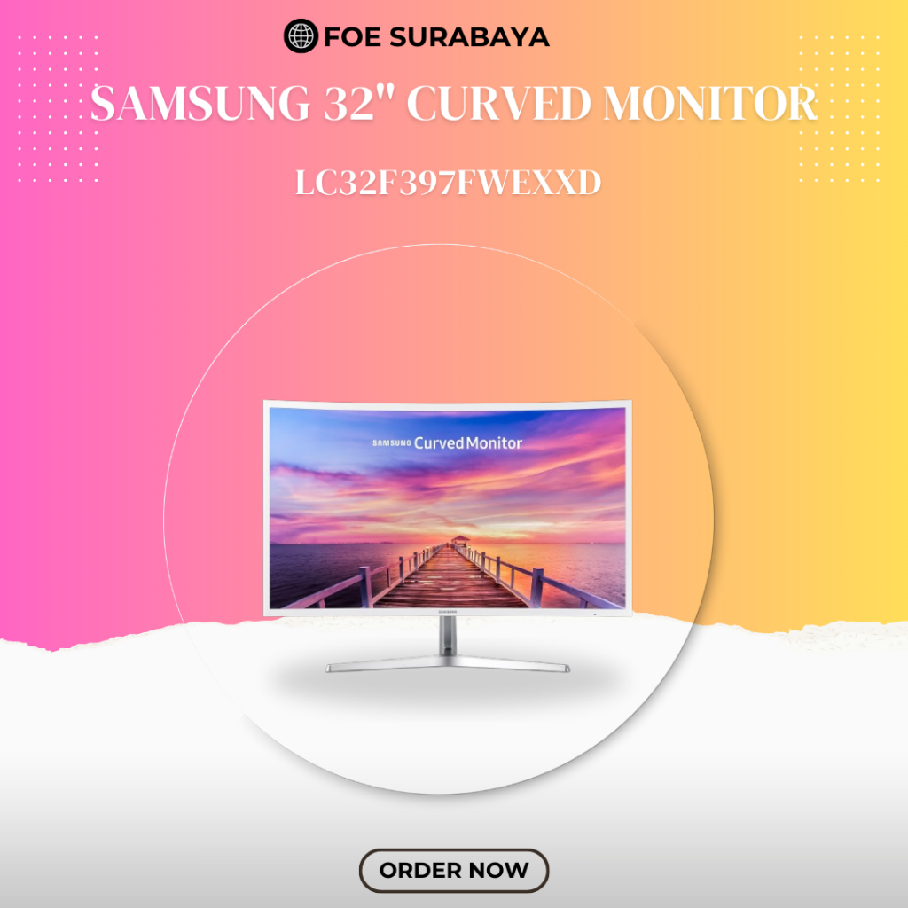 Jual [ EKS-DISPLAY ] SAMSUNG LC32F397FWEXXD 32 Inch Curved Monitor ...