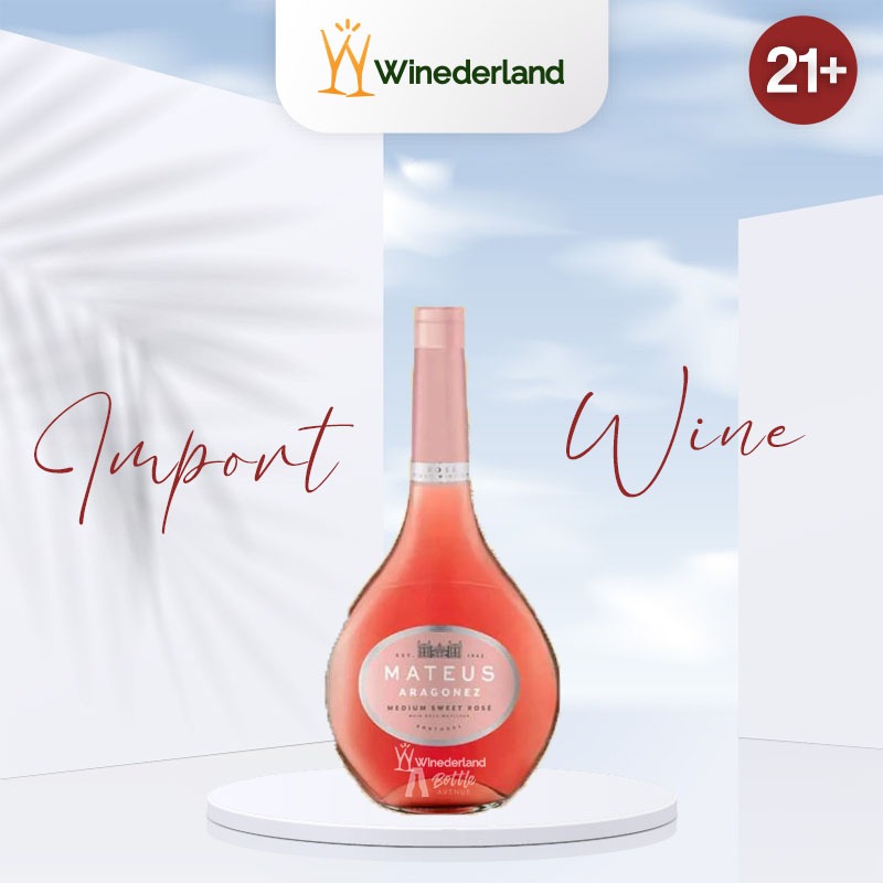 Jual Mateus Medium Sweet Rose 750ml | Shopee Indonesia