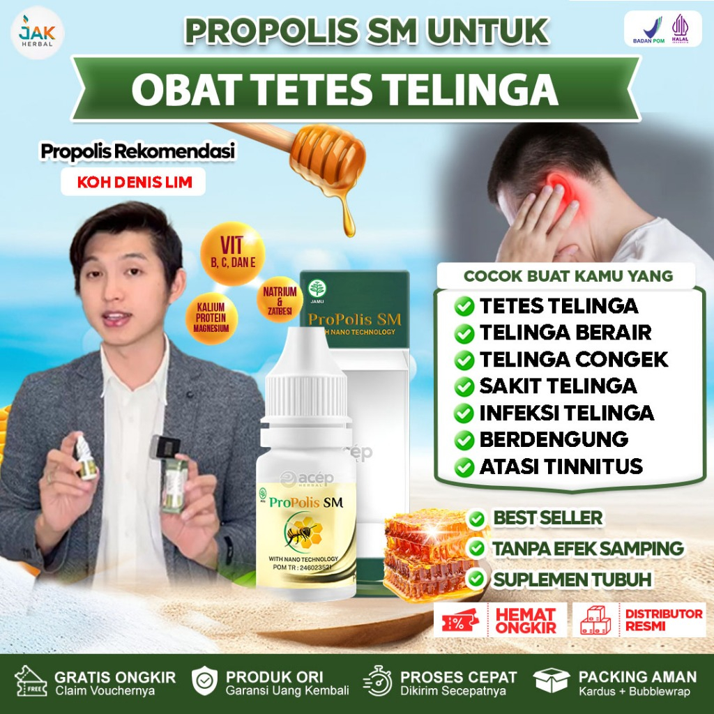 Jual Obat Tetes Telinga Sakit Telinga Gatal Berair Congek Berdengung ...