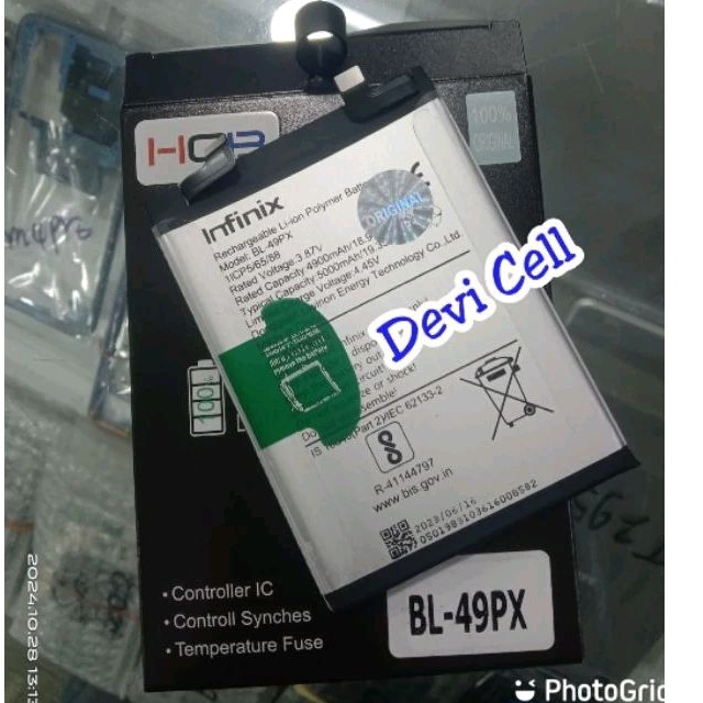 Jual Baterai Batrei infinix GT 10 Pro X6739 battrey BL49PX BL-49PX ...