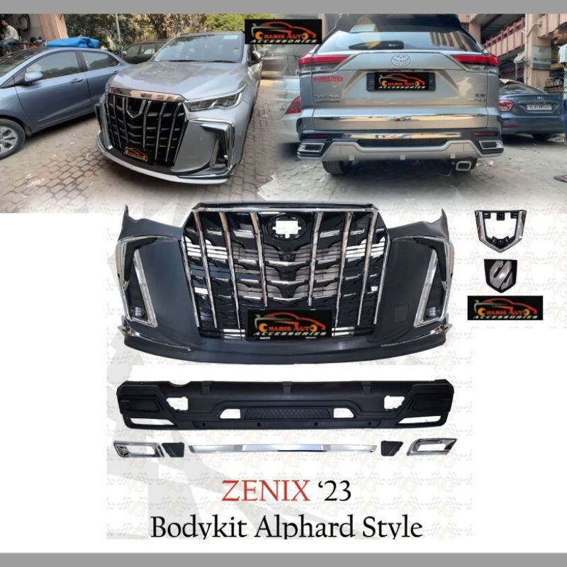 Jual BODYKIT ZENIX 2022 2023 2024 UP MODEL ALPHARD ORI IMPORT PRESISI ...