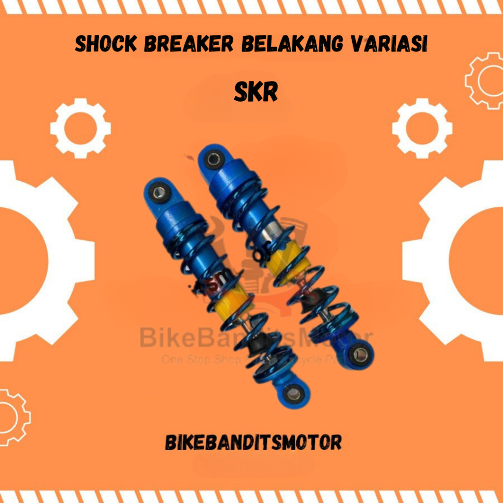 Jual Shock Breaker Belakang Miki 275 mm SKR | Shopee Indonesia