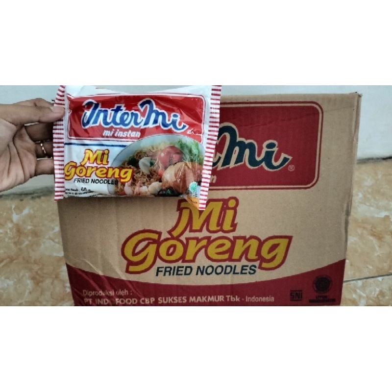 Jual INTERMIE mie goreng 1 dus | Shopee Indonesia