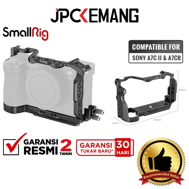 Jual SmallRig Camera Cage for Sony A7C II A7CR Small Rig Full Cage ...