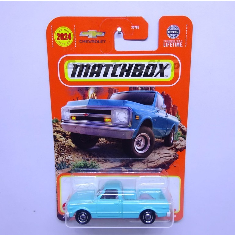 Jual Matchbox 1968 Chevy C10 Hijau Tosca | Shopee Indonesia