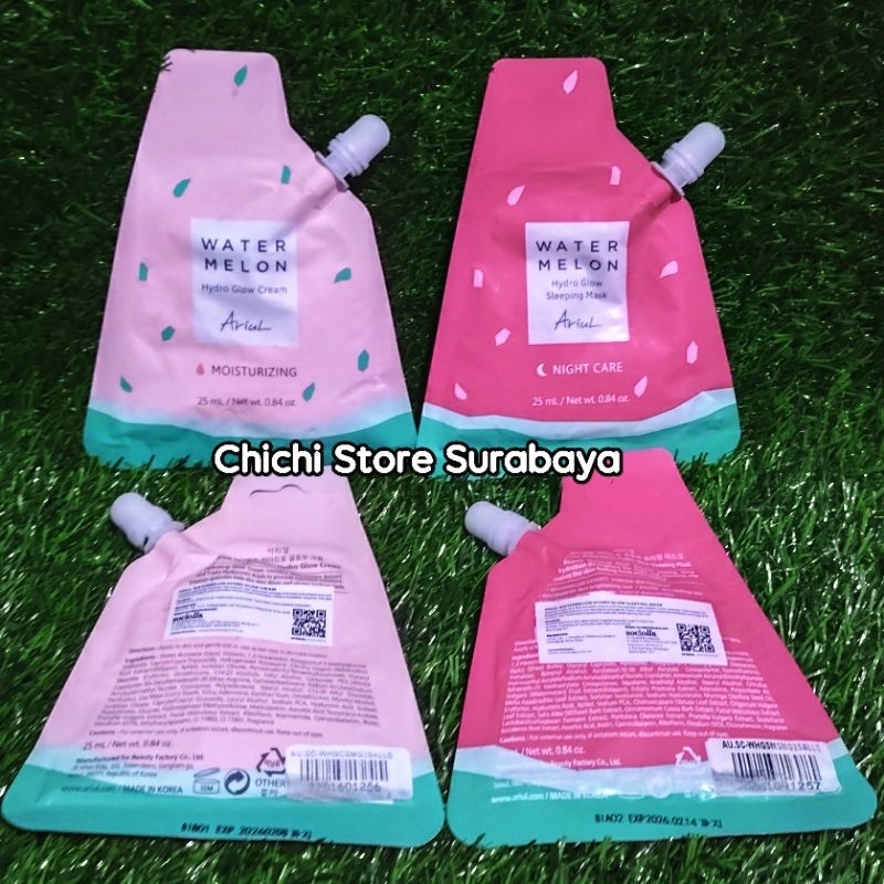 Jual (Exp2026)Ariul Watermelon Hydra Glow Cream Moisturizing&NightCare ...