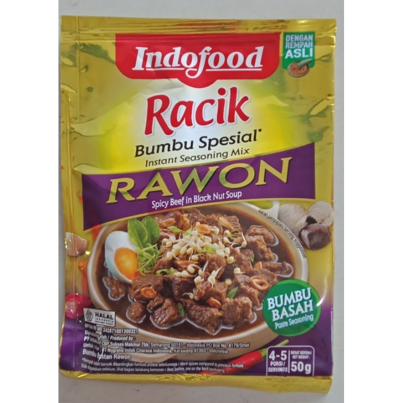 Jual indofood Bumbu racik rasa rawon 50gram | Shopee Indonesia