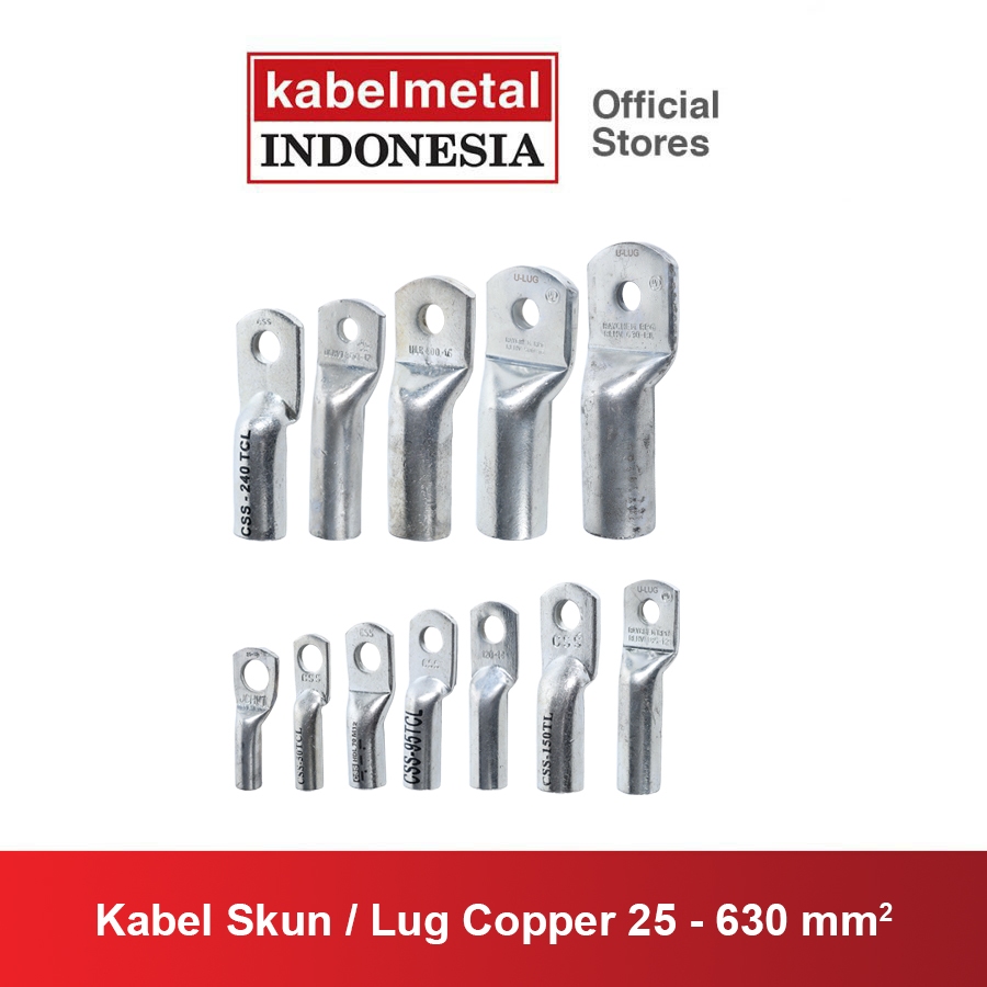 Jual Kabel Skun Tembaga CU 25 50 70 95 120 150 185 mm - Copper Lug Schoen | Shopee Indonesia