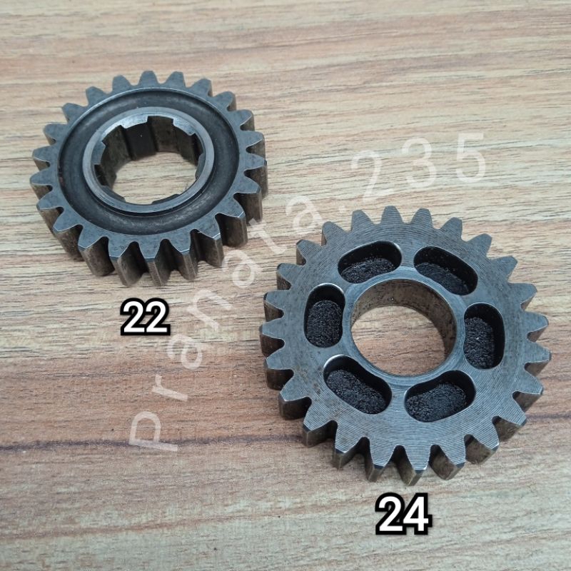 Jual Original Set Gigi 4 Rasio Mata 22 24 Honda Win 100 JAPAN Ori ...