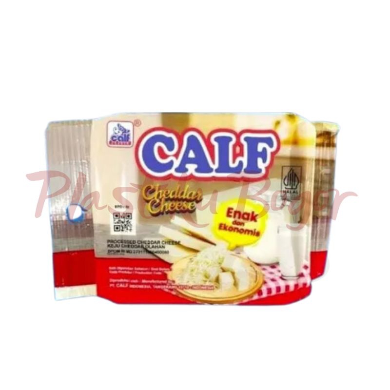 Jual Keju Calf Cheddar Cheese Ekonomis 200 Gr / Pcs | Shopee Indonesia