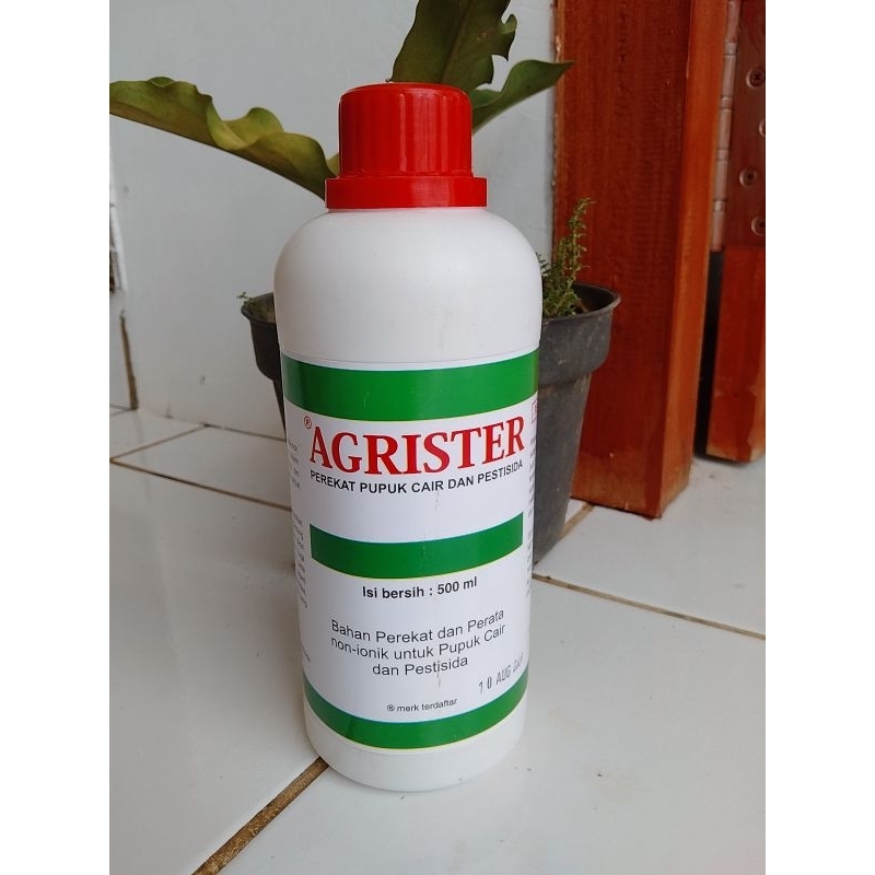 Jual Perekat Perata Penembus Pestisida dan Insektisida Agrister 500 ML ...
