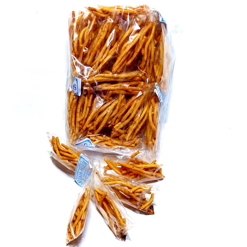Jual Kripik sistik Pedas ( 1 pak isi 20 pcs x 12g ) | Shopee Indonesia