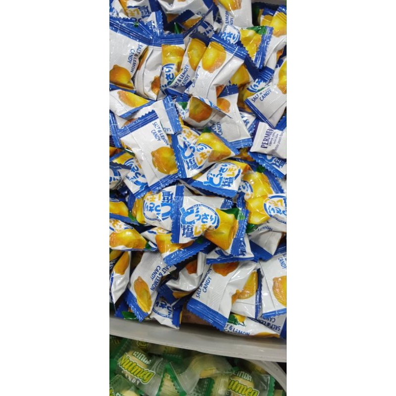 Jual Permen lemon rasa asin asem manis permen lemon250 gram | Shopee ...