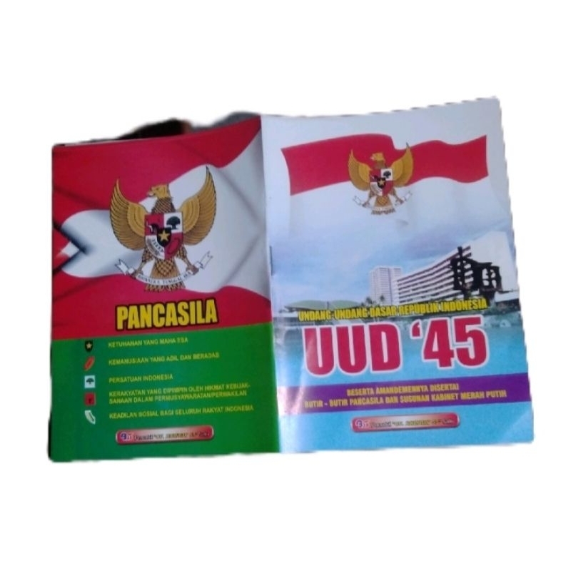Jual UUD 45 UNDANG UNDANG DASAR REPOBLIK INDONESIA dusunan kabinet ...