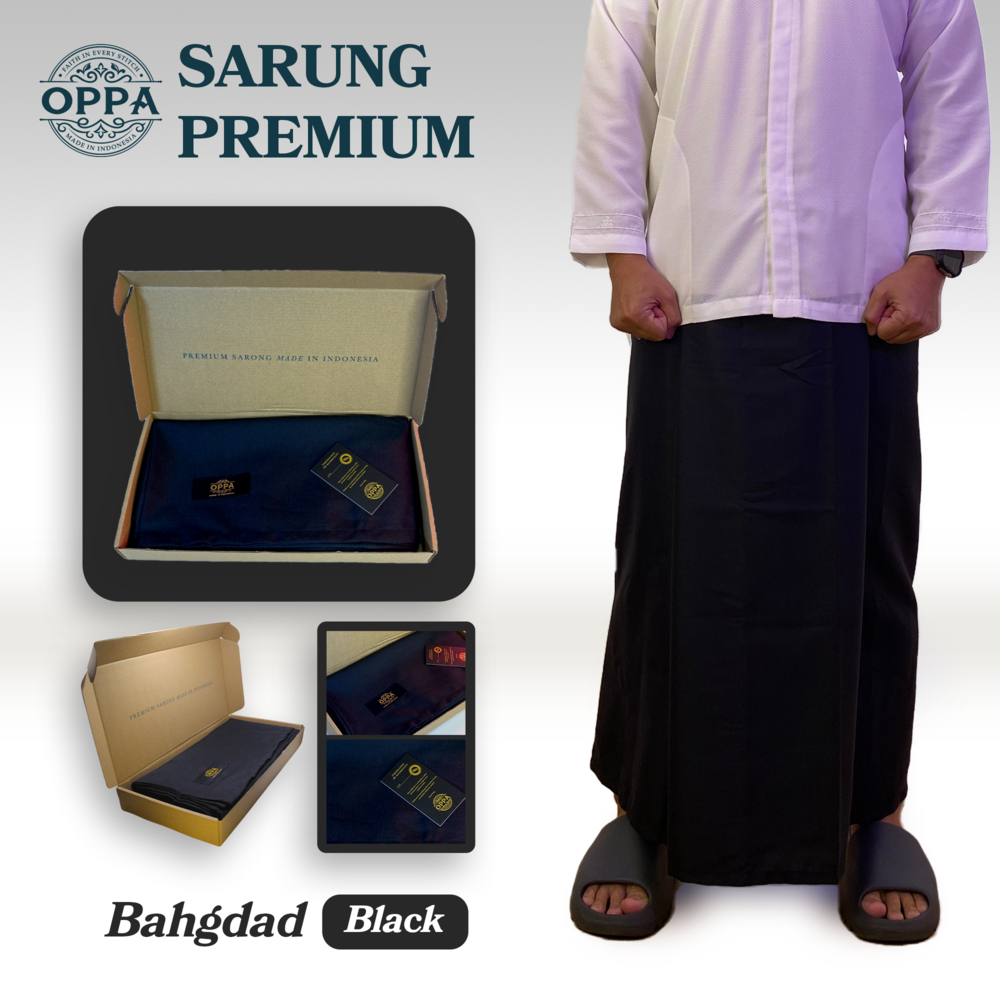 Jual Sarung Premium OPPA | Sarung Pria Dewasa | Sarung Polos Pria ...